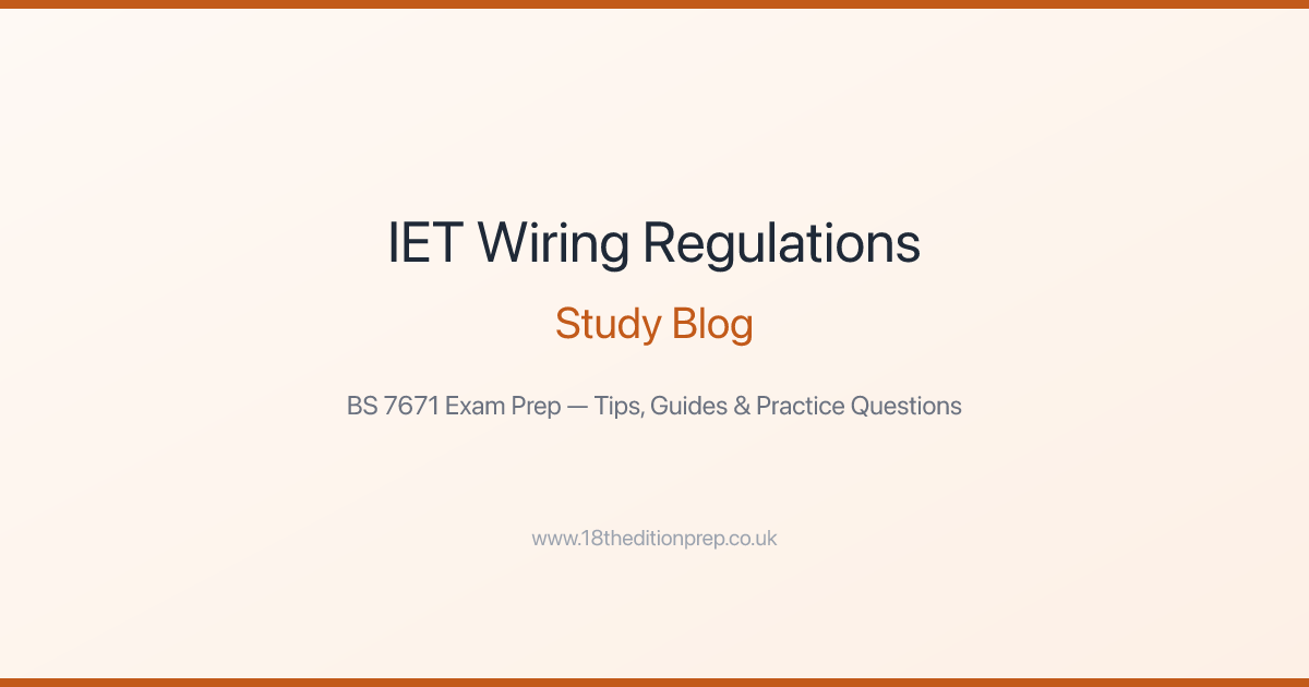 Circuit Design and Overload Protection: Revision Notes for the 18th ...